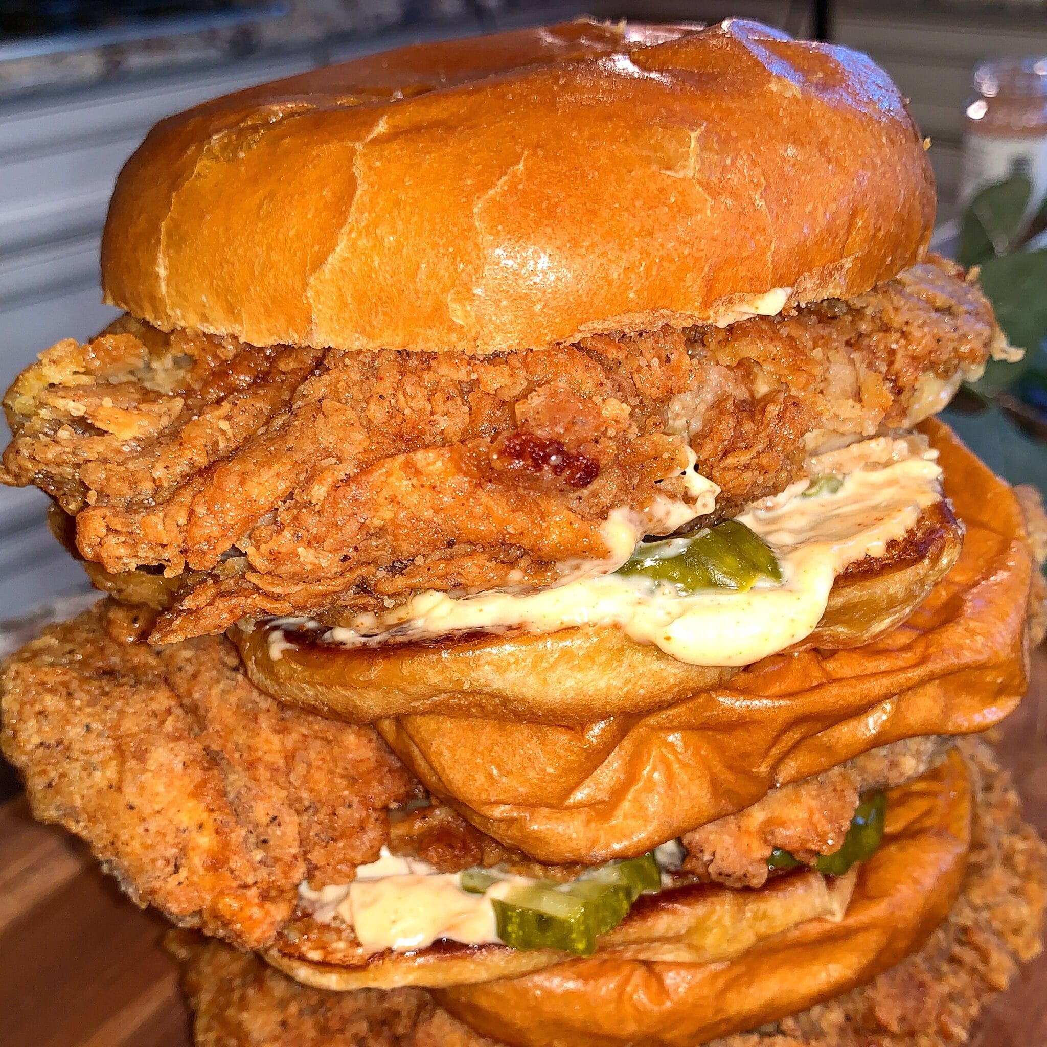 Spicy Chicken Sandwich Recipe with Homemade Sauce - Let's Eat Cuisine