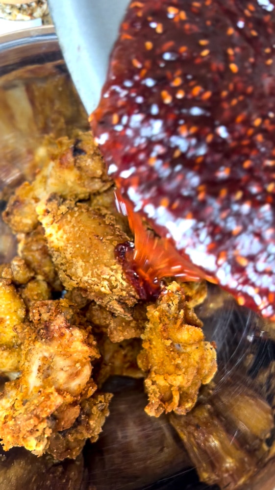 The Ultimate Raspberry Jalapeño Wings - Let's Eat Cuisine