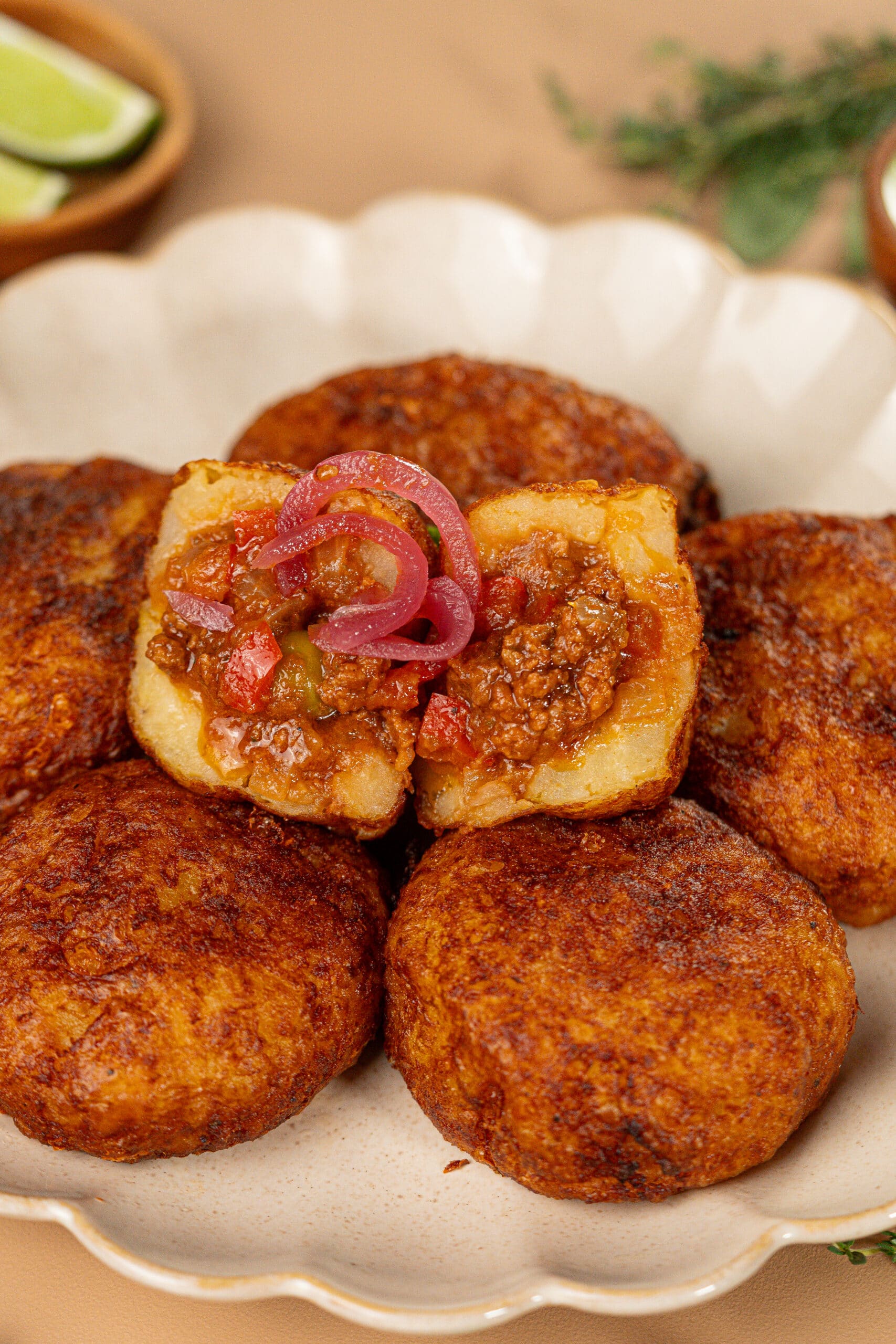 Papa Rellenas (Stuffed Potato Croquettes) - Let's Eat Cuisine