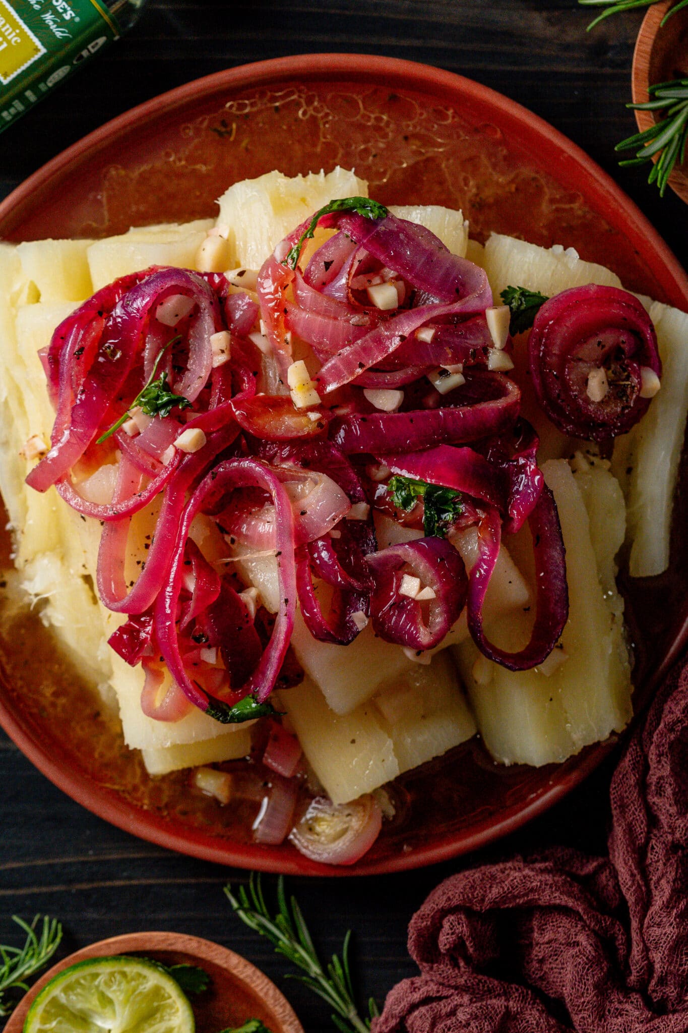 Yuca Con Mojo ( Yuca With Garlic Sauce) - Let's Eat Cuisine