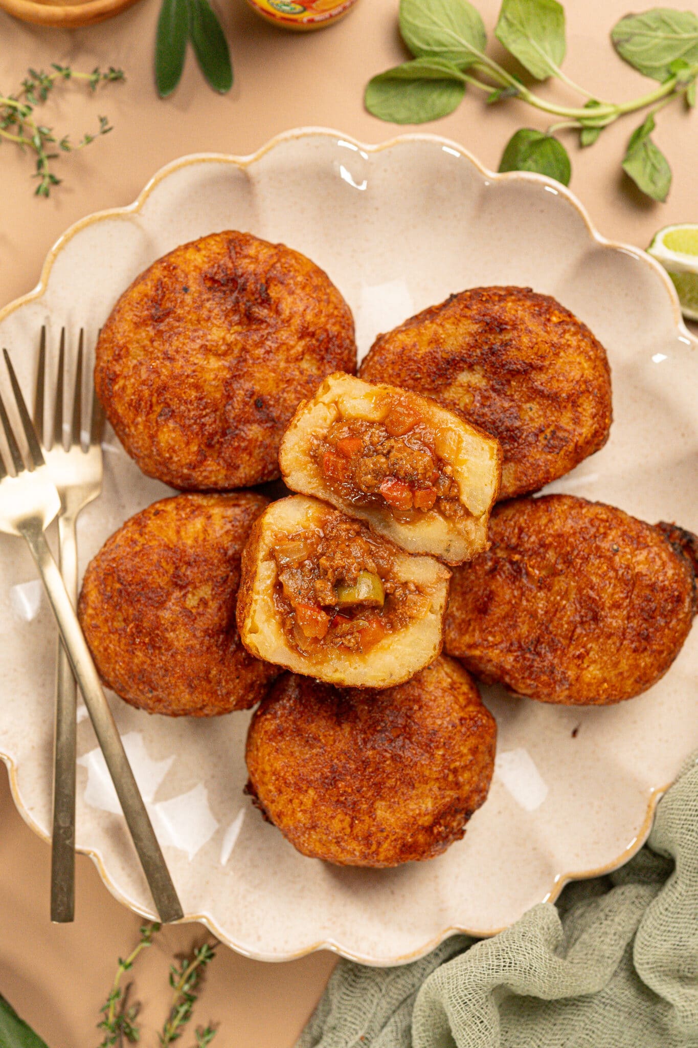 Papa Rellenas (Stuffed Potato Croquettes) - Let's Eat Cuisine