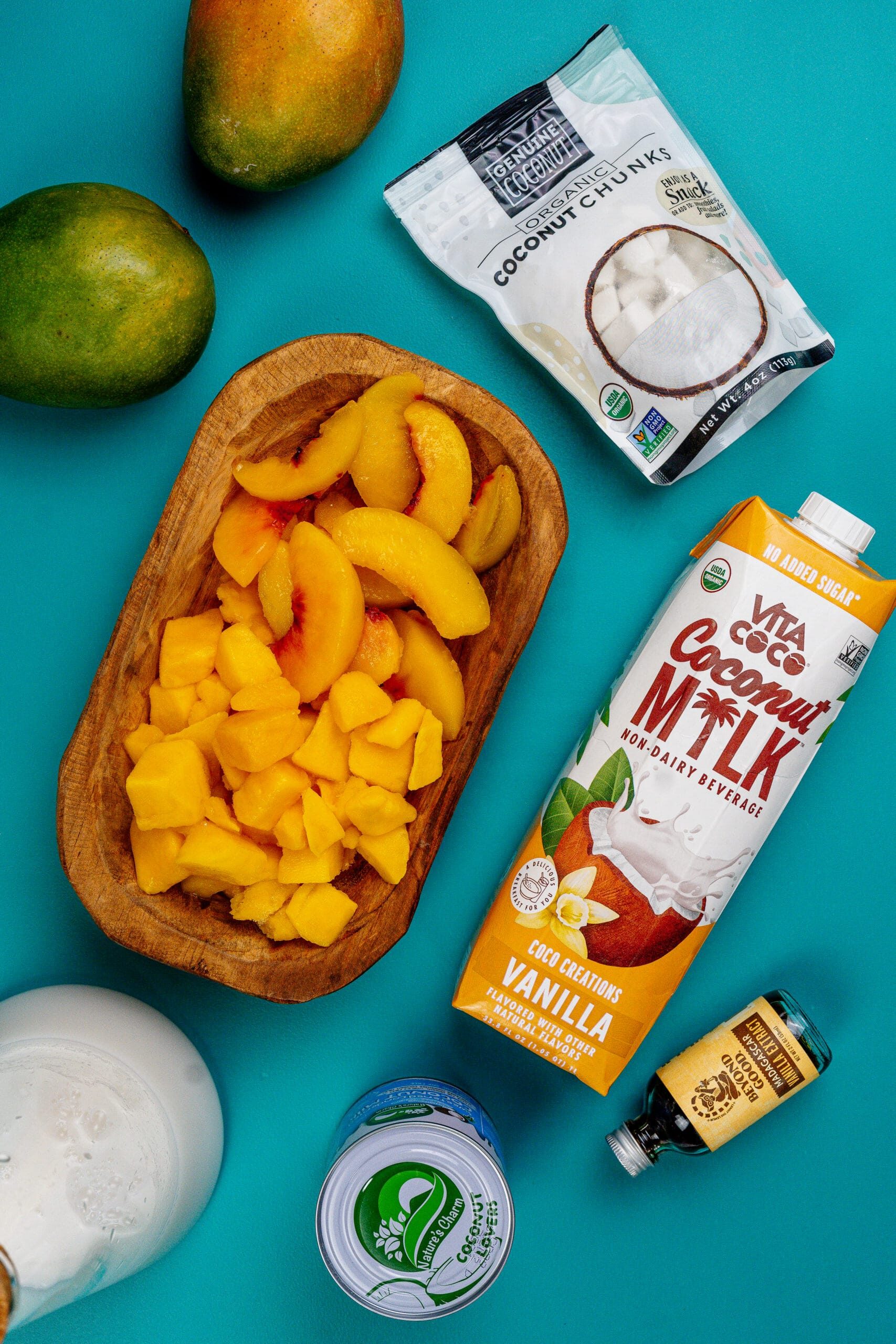 Mango Coconut Smoothie - Let's Eat Cuisine